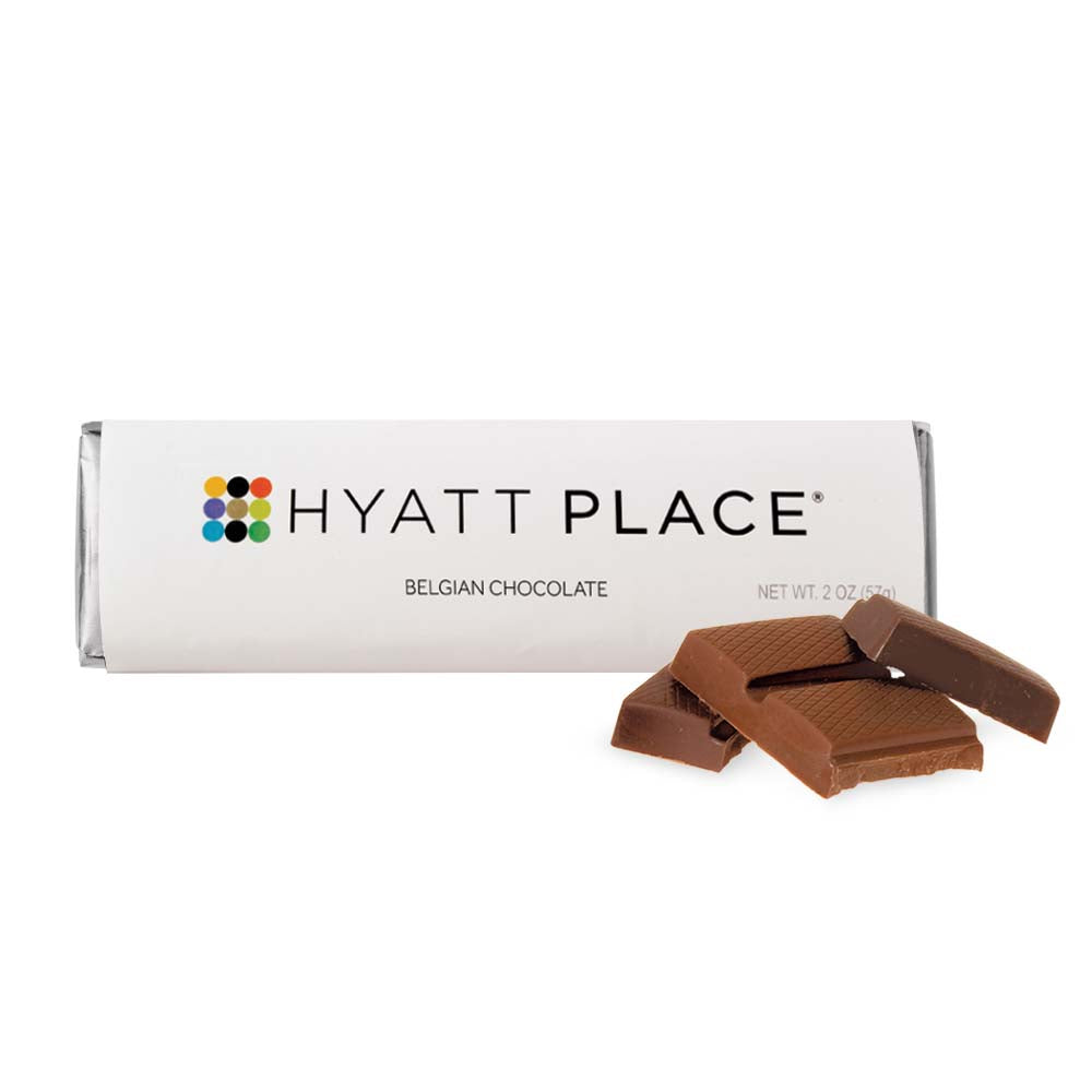 Hyatt Place - 2oz Milk Chocolate Signature Bar – Astor Chocolate ...